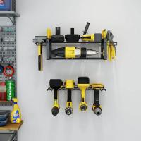 China Power Tool Organizer, Metal Wall-Mounted Drill Holder, Storage Rack for Cordless Drill for sale