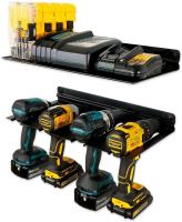 China Keep Your Power Tools and Drill Bits Organized with This Heavy Duty Steel Wall Mount Shelf for sale