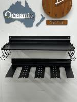 China Keep Your Power Tools and Drill Bits Organized with This Heavy Duty Steel Wall Mount Shelf for sale