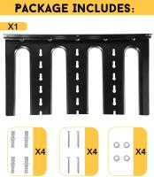 China Power Tool Cordless Drill Steel Storage Rack for Heavy Duty Aluminum Organizer Holder for sale