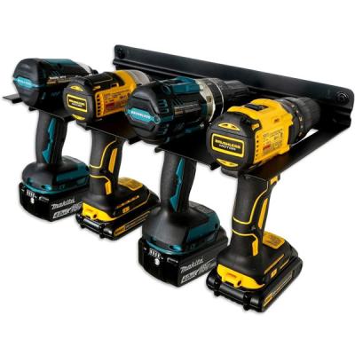 China Garage Cordless Power Tools Organizer Electric Drill Storage Holder Rack for Home Workshop Shed for sale