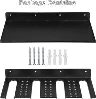 China Power Tools Organizer Cordless Drill Storage Rack Heavy Duty Wall Mounted Metal Shelf for sale