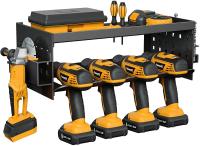 China Charging Station Heavy Duty Wall Mount Cordless Drill Storage Rack Drill Bit Holder for sale