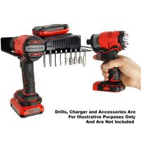 China Cordless Drill Tool Holder for Power Tool Organization in Garage or Shed Thickness 2 inches for sale