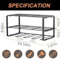 China Organize Your Garage with this Cordless Drill Wall Mount Holder and Utility Storage Rack for sale