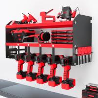 China Organize Your Power Tools with Wall Mount Cordless Drill Storage Box White and Other for sale