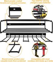 China 2.45kg Functional Multifunction Metal Power Tool Storage Organizer for Cordless Drill for sale