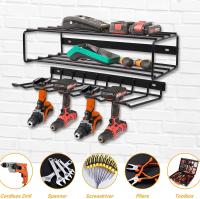 China 2.45kg Functional Multifunction Metal Power Tool Storage Organizer for Cordless Drill for sale