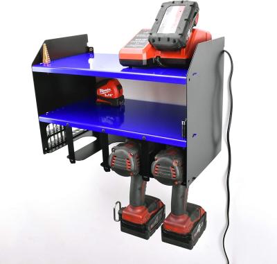 China Carbon Steel Wall Control Drill Holder The Ideal Solution for Storing Your Power Tools for sale