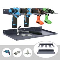 China Wall Mounted Electric Drill Storage Rack Metal Holder for Electric Drill Storage for sale