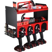 China Power Tool Organizer Four Layers Fabric Type Garage Tool Organizers Pegboard Cordless for sale