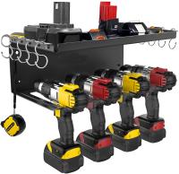 China Wall Mount Impact Drivers Storage Dock for Bathroom Power Tools Storage Organizers for sale