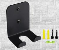 China Carbon Steel Single Barbell Storage Holder Wall Mount Hanging Rack for Drill Tools for sale