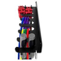 China Wall Mount Hanging Organizer Metal Exercise Gear Hooks Gym Equipment Storage Rack for sale