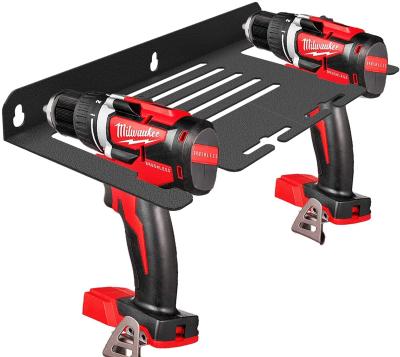 China Countertop Wall Mounted Utility Battery Storage Organizer for Workshop Drill Holder for sale