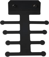 China Non-folding Rack Multi-purpose Resistance Band Slot Organizer Storage Hanger Gym Fitness Tool Rack for sale