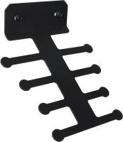 China Non-folding Rack Multi-purpose Resistance Band Slot Organizer Storage Hanger Gym Fitness Tool Rack for sale