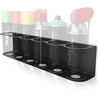 China Wall Mounted Steel Holder for Spray Cans Space-Saving Garage and Workspace Organizer for sale