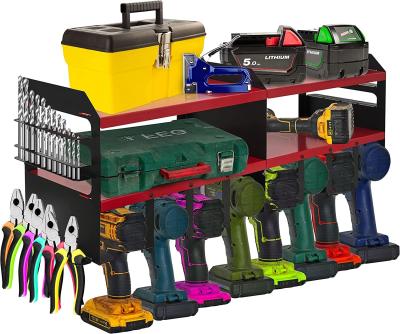 China Wall Mount Screwdriver Bit Holder for Powder Coating Workshop Rack Garage Storage for sale