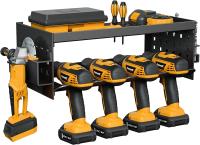 China Plant Fiber Type Power Tool Storage Organizer Drill Driver Shelf Manager Workshop Rack for sale
