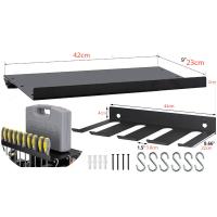 China Wall Mount Electric Drill Storage Rack for Garage Organization On Walls Installation for sale