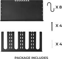 China Wall Mount Electric Drill Storage Rack for Garage Organization On Walls Installation for sale