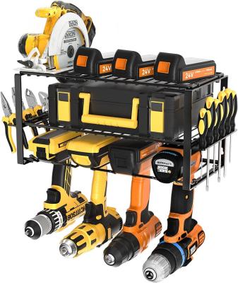 China ISO9001 Rohs CE 3 Layers Heavy Duty Metal Tool Shelf Utility Storage Rack for Electric drills for sale