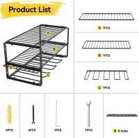 China ISO9001 Rohs CE 3 Layers Heavy Duty Metal Tool Shelf Utility Storage Rack for Electric drills for sale