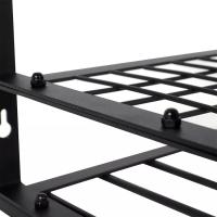 China 5 Drill Holders Wall Mount Metal Shelf Heavy Duty Steel Power Tool Storage for Garage for sale