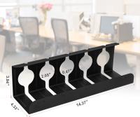 China Office Home Space Saving Cable Management Tray with Hook Type Installation and Cable Clamps for sale