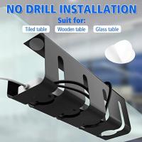 China Cable Management 43x10x10cm Adjustable Metal Cable Storage Bracket/Tray with Clamp for sale