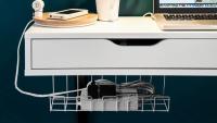 China Organize Your Cables Like a Pro Cable Management Tray for Under Desk Cable Management for sale