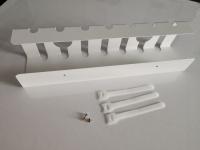 China Organize Your Cables with 43x10x10cm Under Desk Cable Tray No More Tangled Wires for sale