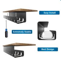 China Organize Your Cables with 43x10x10cm Under Desk Cable Tray No More Tangled Wires for sale