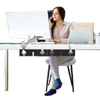 China Organize Your Cables with 43x10x10cm Under Desk Cable Tray No More Tangled Wires for sale