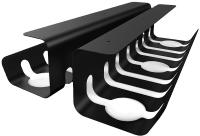 China Electric Wire Cable Duct Systems Organize Cables with Under Desk Cable Management Tray for sale