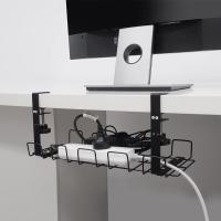 China Metal Under Desk Drawer Cable Wire Organizer for Office Desk Accessories for sale