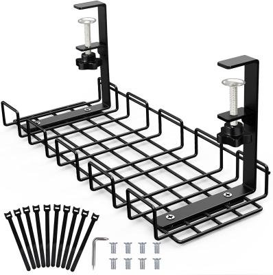 China Non-folding Rack Under Desk Cable Organizers The Perfect Wire Management Solution for sale