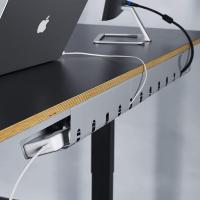 China Under Desk Cable Management Tray Wall and Ceiling Mounting for Easy Cable Organization for sale