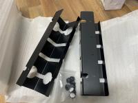 China Gold Office Under Desk Wire Cable Tray Cable Organizer for Organized and Safe Cables for sale