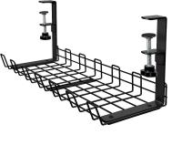 China Silver Metal Wire Cable Tray The Ultimate Solution for Under Desk Cable Management for sale