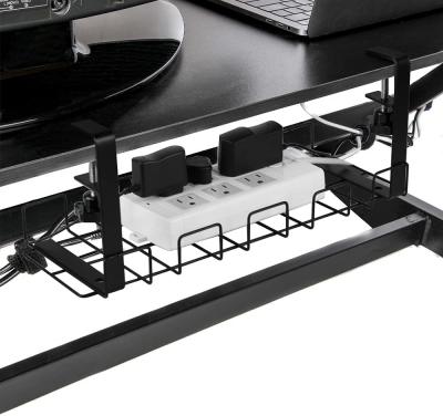 China Super Sturdy Desktop Cable Management Tray No Drilling Required for Standing Type for sale
