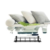 China Living Room Under Desk Wire Organizer 39*16*12.5cm Hook Type Shelf Flexible for sale
