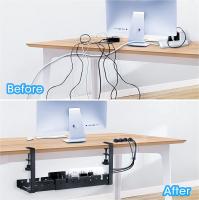 China Single Tier Metal Wire Cable Tray Under Desk Cable Management For Office And Home for sale
