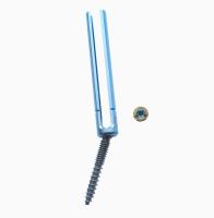 China CE 85mm Extended Arm Titanium Minimally Invasive Spine Screw Rod System 5.0-7.0mm for sale