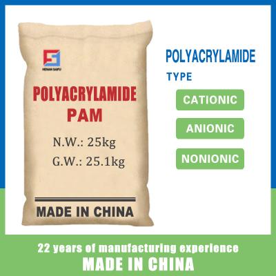 China CPAM Cationic Polymer Polyacrylamide Flocculant Water Treatment Chemicals PAM for sale