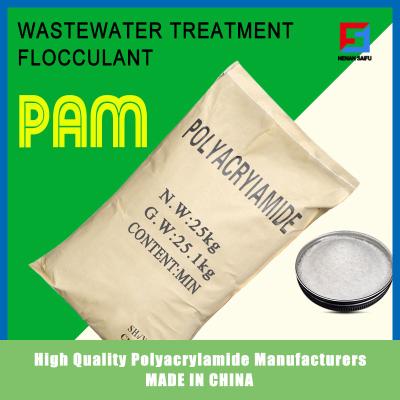 China White Powder PAM Chemical Water Treatment 9003-05-8 Polymer for sale