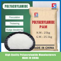 China Polyacrylamide Organic Polymer Flocculant For Waste Water Treatment 207-173-7 for sale