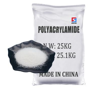 China White Fine Sand Shaped Powder Polyacrylamide APAM CPAM NPAM For Oil Drilling for sale