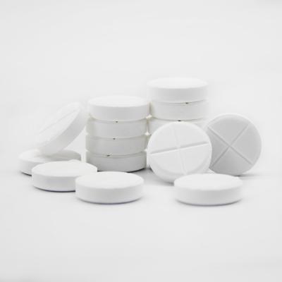 China Disinfectant C3N3O3Cl3 TCCA 90 Chlorine Tablets For Paddling Pool for sale